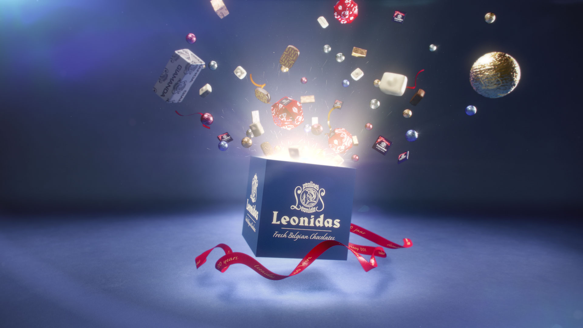 Leonidas '100 Ans' TV Tag